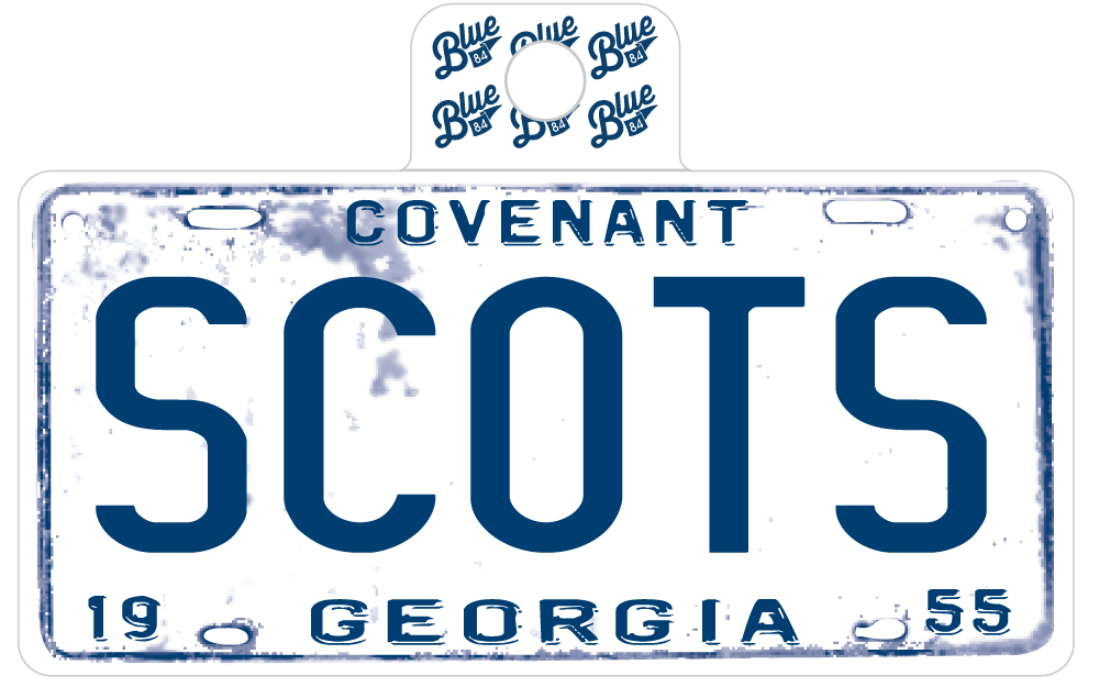 Sticker: Scots Plate – Covenant College Bookstore